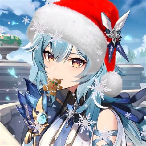 Eula Christmas Pfp Yay Christmas