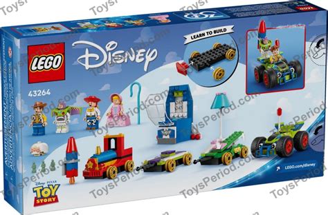 Lego 43264 Toy Story Celebration Train And Rc Car Set Parts List