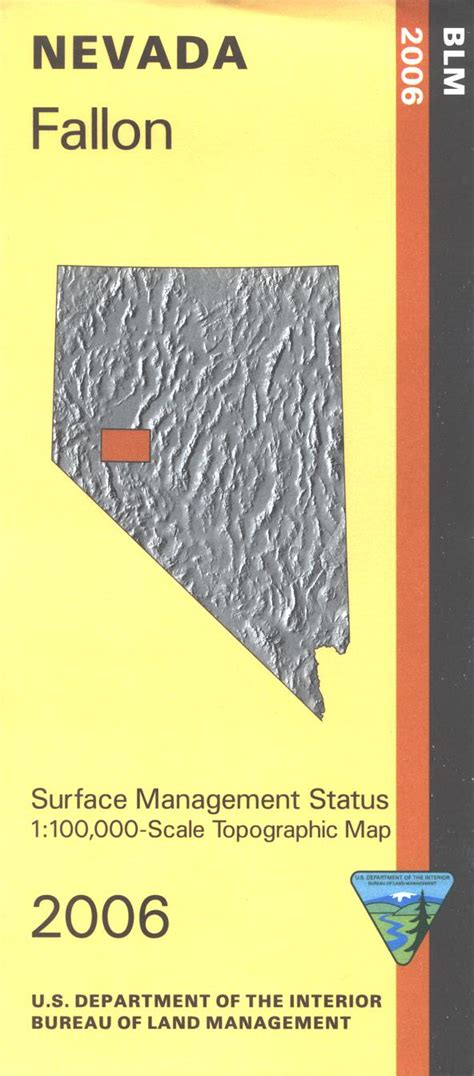 Map Fallon Nv Nv124s Public Lands Interpretive Association