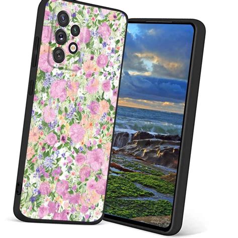 Floral Phone Case Degined For Samsung Galaxy A G Case Men Women Flexible Silicone