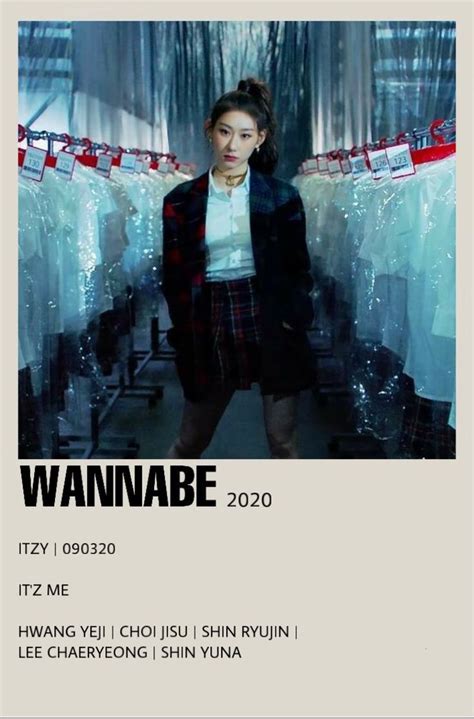 ITZY WANNABE Fotokarten K Pop Pop