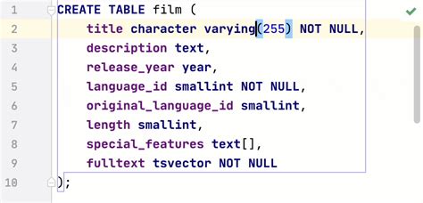 Multiple Cursors And Selection Ranges DataGrip Documentation