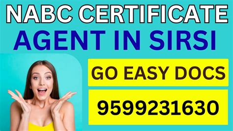 Nabc Sirsi Non Availability Certificate Sirsi Agent At ₹ 9999