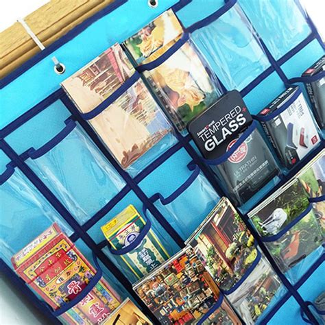 25 Clear Pockets Classroom Pocket Chart For Teache Vicedeal