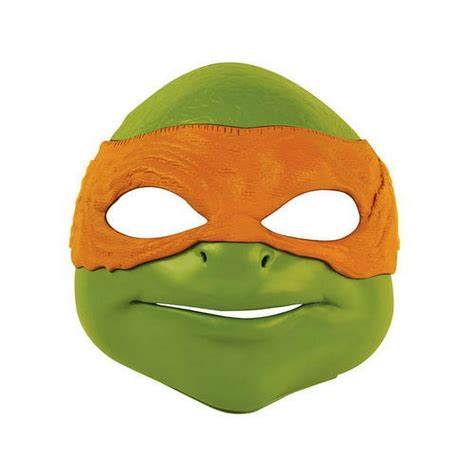 Orange Ninja Turtle Mask