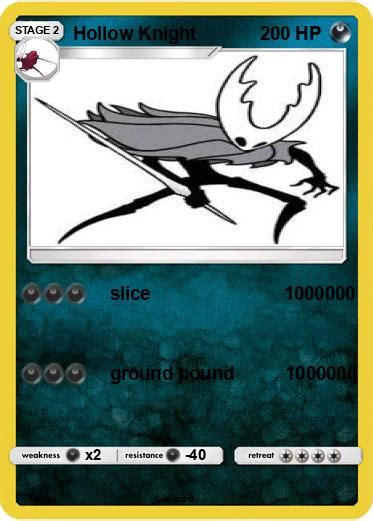 Pokémon Hollow Knight 15 15 Slice 1000000 My Pokemon Card