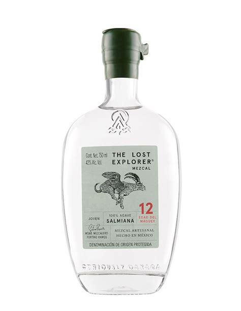 Mezcal The Lost Explorer Espadín Salmiana Añejo 750 Ml 1