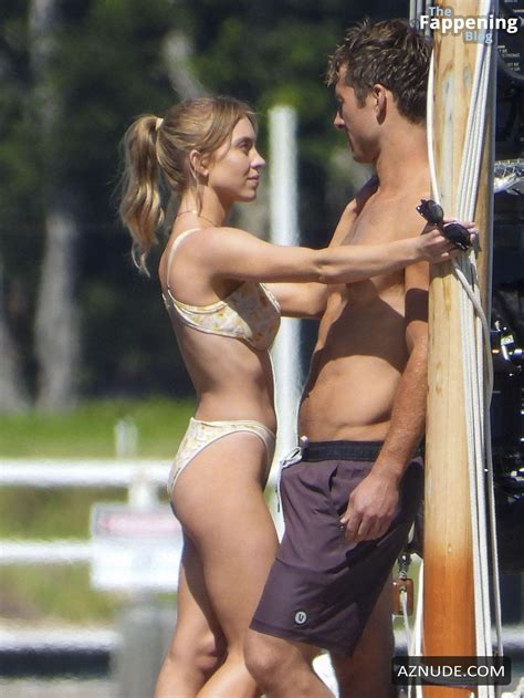 Sydney Sweeney Sexy Seen With Glen Powell Get Up Close While Filming On