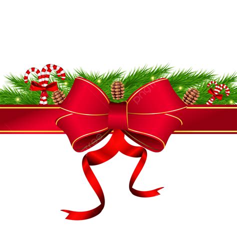 Christmas Ribbon Decoration Christmas Decoration Ribbon Png And