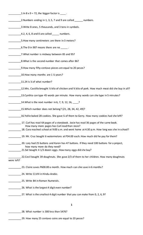 Grade 2 Mtap Reviewer Docx