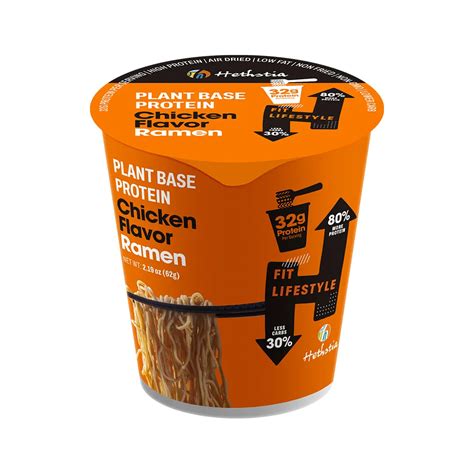 Instant Nudeln Mit Hühnergeschmack Pflanzenprotein Ramen