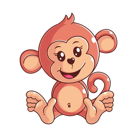 Cute Animated Monkey