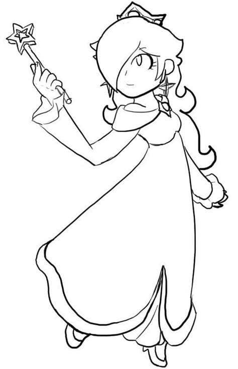 Dibujos De Rosalina Para Colorear
