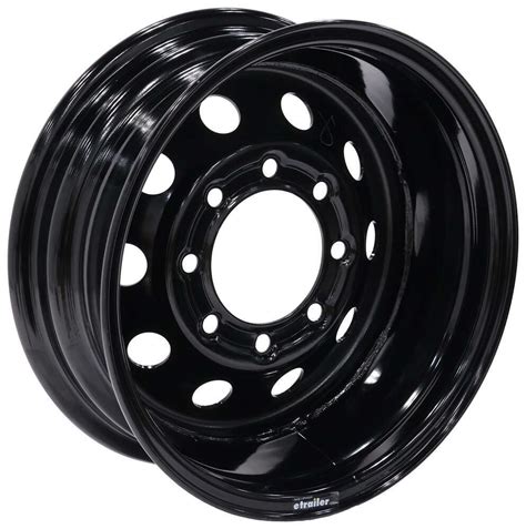 Lionshead Steel Modular Trailer Wheel 16 X 6 8 On 6 12 Black