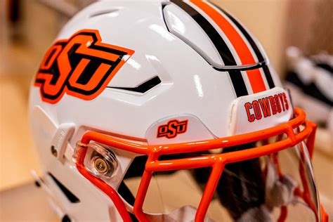 Uniforms Oklahoma State Rocking White White Orange Against The Ducks