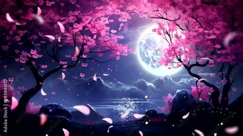 Cherry Blossom Background 4k