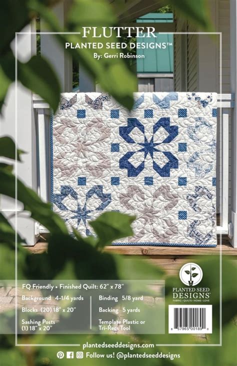 Flutter Quilt Pattern Flutter Quilt Pattern
