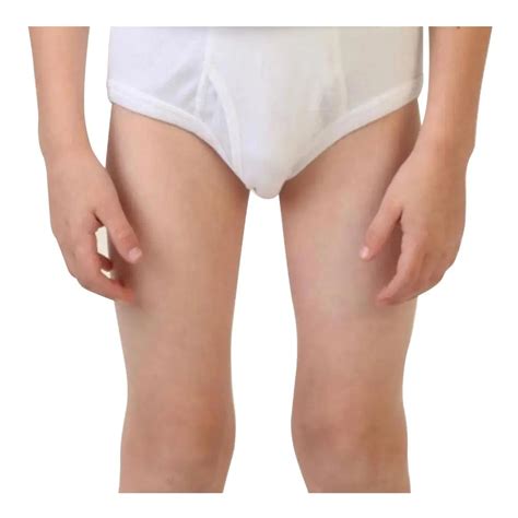 Try Boy Brief Underwear White Mamas First