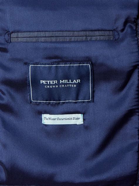 Peter Millar The Winter Excursionist Elite Wool Blazer With Removable