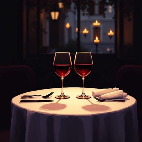 Free Romantic Wine Evening Image Romantic Wine Candlelight