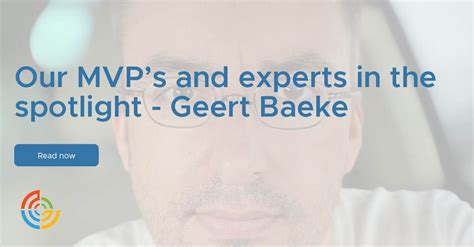 micronos on linkedin our mvp s and experts in the spotlight geert baeke