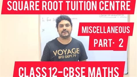 Cbse Class 12 Maths Continuity And Differentiability Miscellaneous