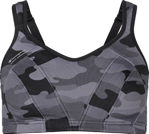 Shock Absorber Active Multisports Support Bra Black Grey • Pris