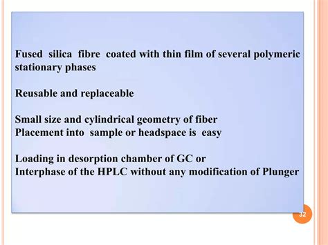 Solid Phase Extraction And Application PPTX