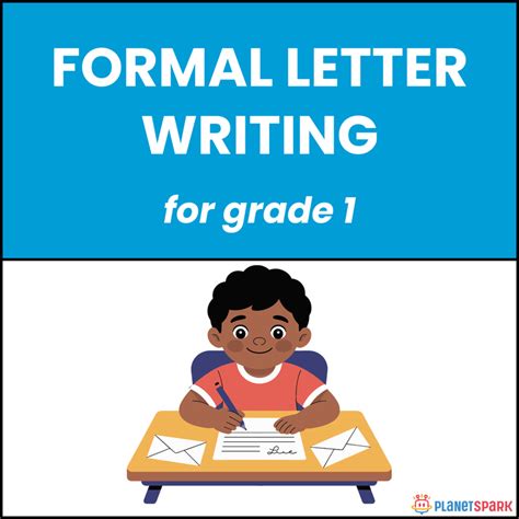 Class 1 English Worksheet On Formal Letter Writing Planetspark