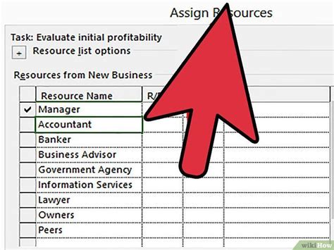 image titled allocate resources in microsoft project step 3 microsoft