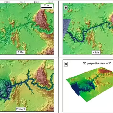 Web Based Interactive Landform Simulation Model Grand Canyon