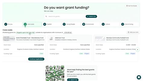 Plinth On Linkedin Another Big Feature Release You Can Now Search For A Grant Based On Your…