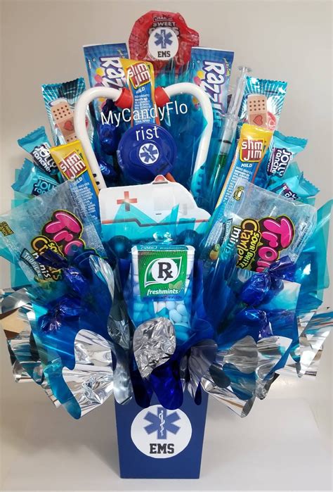 Paramedic Emt Ems Candy Bouquet Perfect T Of Etsy