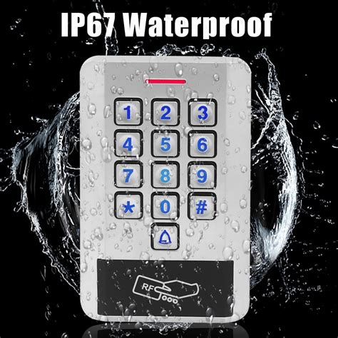 125khz Rfid Password Keypad Access Control Backlight Waterproof Ip68
