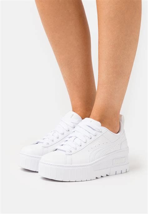 Puma Mayze Wedge Sneakers Whitevit