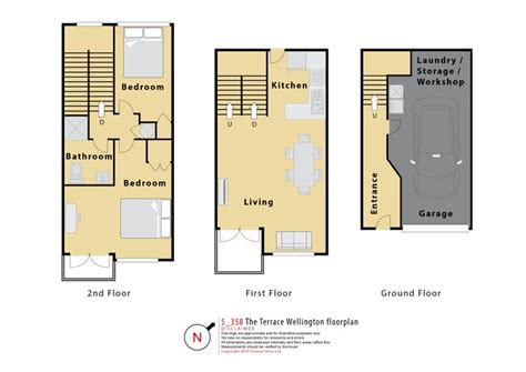 Split Level Floor Plans Townhome