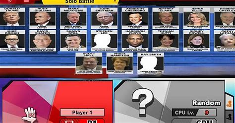 This Is The Worst Smash Bros Character Select Screen That I Have Ever