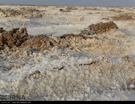 ایرنا کویر نمک حسن آباد دامغان عکاس میثم اسماعیلی