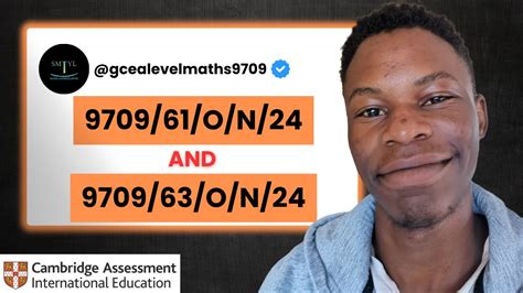 Solved 970961on24 Or 970963on24 Cie A Level Maths 9709