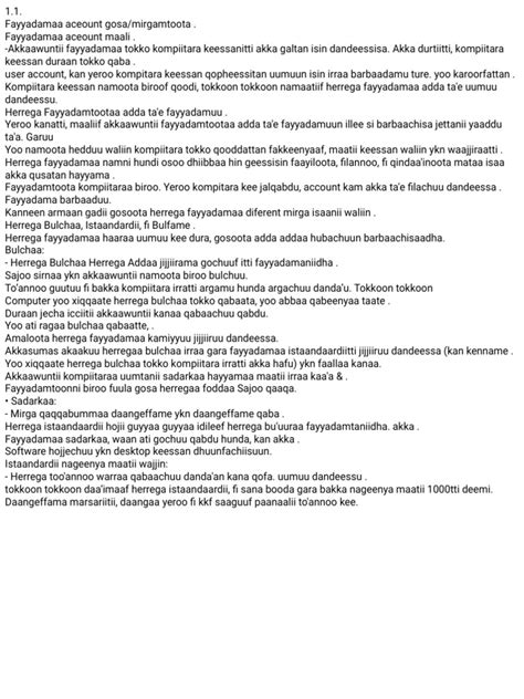 Walii Galtee Liqii Mallaaqaa Pdf