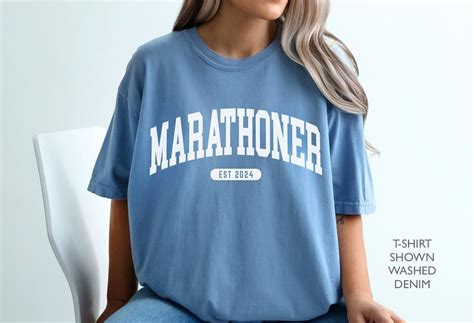 Marathoner Comfort Colors® Tshirt Perfect T For Marathon Runner