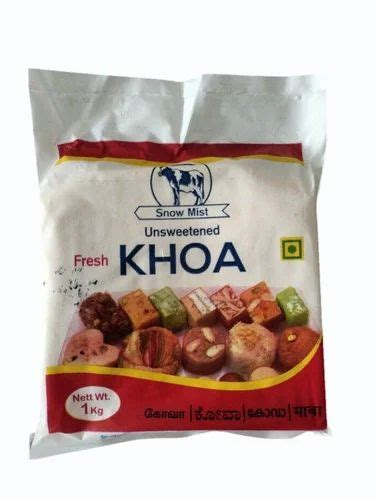 1kg Snow Mist Fresh Khoa For Home Purpose Packaging Type Packet At