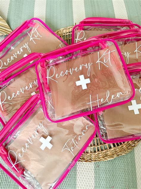 Girls Recovery Kit For Girls Trip Bag Care Kit Girls Party Favor For Girls Trip Beach Vacation