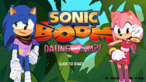 Sonic Boom A Dating Sonamy Sim Indienova Gamedb 游戏库