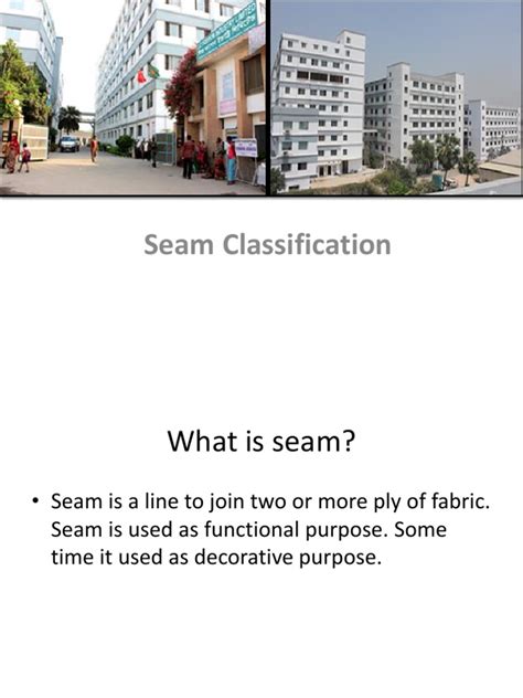 Classification Of Seam Pdf Seam Sewing Textiles
