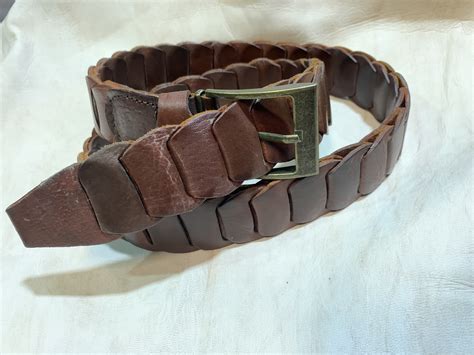 Ledergürtel Braun Aus Kuhleder 105 Cm 168837