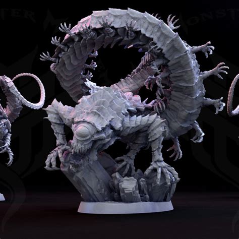 3d Printable Nothic Behemoth By Mini Monster Mayhem