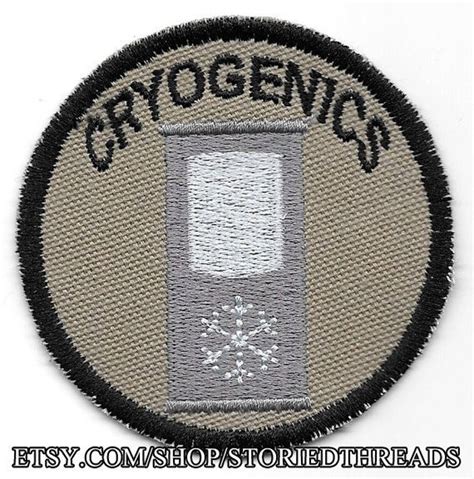 Cryogenics Geek Merit Badge Patch Merit Badge Punk Patches