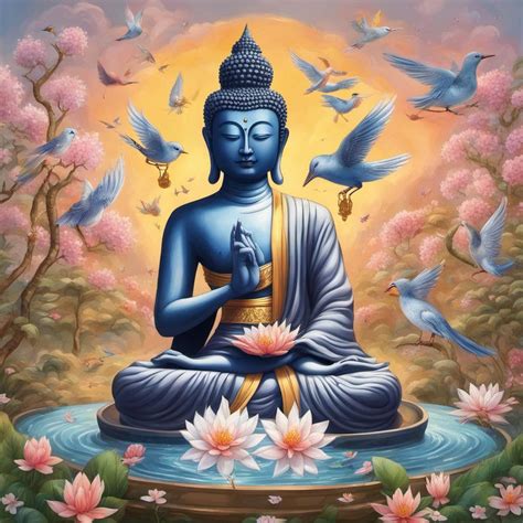 Thai Buddha Blessing Water By Buddhas Magic On Deviantart