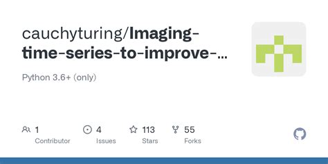 Github Cauchyturingimaging Time Series To Improve Classification And Imputation Python 36